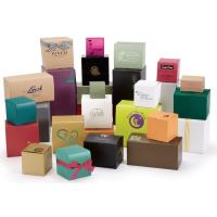 China Rigid Gloss Gift Boxes Hot Foil Stamping For Apparel for sale
