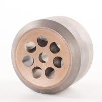 China A6VE A6VM Series Hydraulic Motor Cylinder Block for Rexroth 63cc 80cc for sale