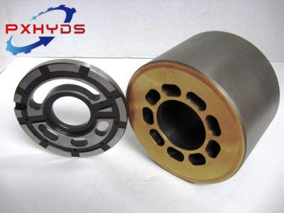 China Carbon Steel Hpr100 Hydraulic Pump Spare Parts Retainer Plate Cylinder Block for Paver for sale