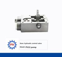 China Hydraulic Valves PV22 PV23 Hand-Operated 2-Way Spool Valve 210 Bar 60 L/min for sale