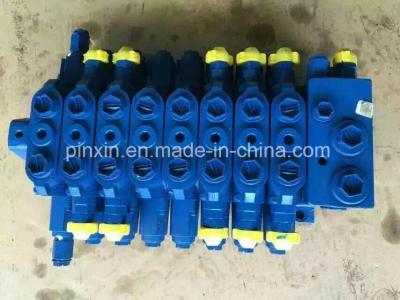China Double Seater M7 Multiple Unit Valve Hydraulic Spare Parts for Concrete Pump Truck 32L/min for sale