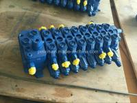 China Double Seater M7 Multiple Unit Valve Hydraulic Spare Parts for Concrete Pump Truck 32L/min for sale