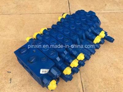 China M4-1429 Multiple Unit Valve for Excavator Durable Hydraulic Control Valve 4 Spool for sale
