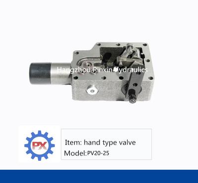 China Cast Iron Manual Control Valve Spare Part for PV20 PV25 Hydraulic Pump 21MPa for sale