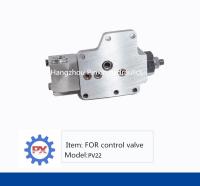 China Hydraulic Constant Pressure Valve 2kg Single Seater for PV22 Pump Spare Repair Parts for sale