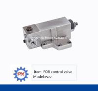 China Hydraulic Constant Pressure Valve 2kg Single Seater for PV22 Pump Spare Repair Parts for sale