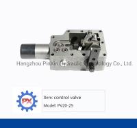 China PV22 Hydraulic Spare Parts Constant Pressure Control Valve for Single Seater Valves 210 Bar for sale