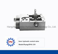 China Manual Hydraulic Control Valve for SPV6-119 Pump Cast Iron Spare Parts 25L/min for sale