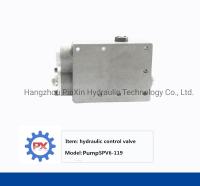 China Manual Hydraulic Control Valve for SPV6-119 Pump Cast Iron Spare Parts 25L/min for sale