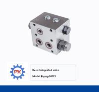 China Hydraulic Integrated Control Valve for MF23 Pump Repair 25L/min 210bar for sale