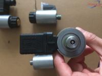 China Hydraulic Pump Solenoid Coil 2 Pin 3 Pin Replacement Spare Parts for Construction Machinery for sale