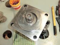 China Hydraulic A11VO57LRDS Piston Pump for Cold Planer 57cc Horizontal Shaft for sale