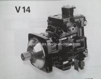 China Hydraulic V14-110 Cast Iron Motor for Drum Roller Paving Machinery 10 Years Experience for sale