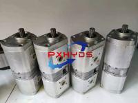 China Hydraulic Double Gear Oil Pump 25cc Charge Pump for Truck Crane Durable Construction for sale