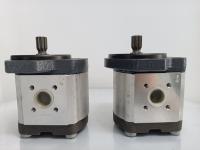 China Hydraulic Gear Pump AZPFF-11-022/008RRR2020KB-S0081 Skew Tooth Flank 22cc 8cc for sale