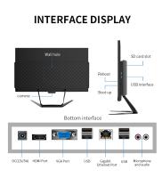 China 23.8 Inch All In One PC Intel Core i7-4710 8GB RAM 480GB SSD Plus 1TB HDD Webcam for sale