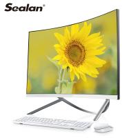 China 27inch 1TB HDD Curved Desktop Computer FHD Touch Screen for sale