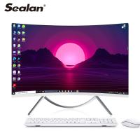 China APL N3350 All In One Curved Computer HDD500GB Touchscreen Desktop Computer for sale