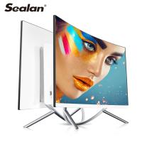 China 27 Inch All in One PC Desktop Computer 2.7GHz Curved Industrial Panel for sale