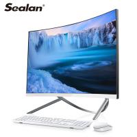 China APL N3350 All In One Curved Computer HDD500GB Touchscreen Desktop Computer for sale