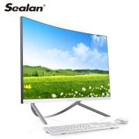 China 27 Inch Core i7 All in One Desktop Computer 480GB SSD 2.4GHz Curved Screen for sale