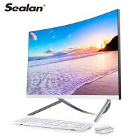 China 27 Inch FHD 1920x1080 Touch Screen All In One PC Desktop Curved Monitor 250nits for sale