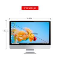 China 27 Inch All in One PC Desktop Computer Intel Core i7-10700 8GB RAM 512GB SSD 1TB HDD for sale