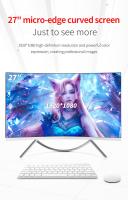 China FHD Curved Screen 27 Inch AIO PC for sale
