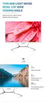 China 23.8 Inch All In One PC Intel i7 10700 16GB RAM 512GB SSD 1TB HDD 1920x1080 IPS Desktop Computer for sale