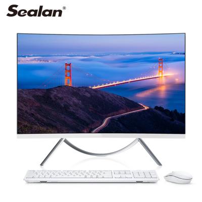 China FHD Curved Screen 27 Inch AIO PC for sale