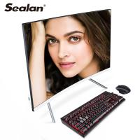 China 27 Inch Curved All in One PC 8GB RAM 480GB SSD Intel Core i5 9400F Desktop Computer for sale
