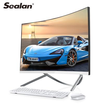 China 27 Inch Gaming All in One PC Intel Core i3 3120 8GB RAM 240GB SSD WiFi 2.4GHz for sale