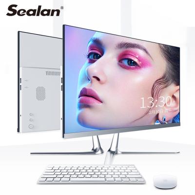China SEALAN 23.8 Inch All In One PC Intel Core i3 i5 i7 8GB RAM 256GB SSD Desktop Monoblock Computer for sale