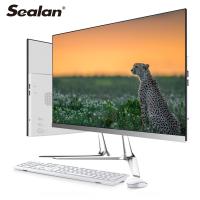 China Frameless 8mm Body AIO Desktop Computer 21.5 23.8 Inch for sale