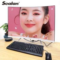 China 27 Inch Curved Screen All in One PC Intel Core i5 i7 i9 8GB 16GB RAM 240GB 480GB SSD for sale