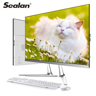 China CCC certification WiFi 2.4GHz Frameless AIO Desktop Computer 21.5 inch 23.8 Inch for sale