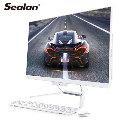 China 23.8 Inch Desktop Touch Screen AIO PC Intel Core i3 i5 i7 8GB RAM 480GB SSD for sale