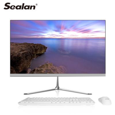 China SEALAN 23.8 Inch All in One PC Intel Core i5 8GB RAM 480GB SSD Business Desktop Computer for sale