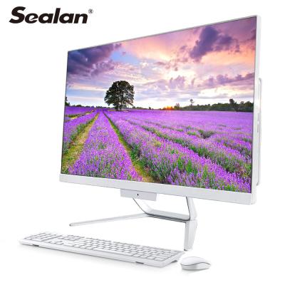 China 23.8 Inch All In One Desktop Computer Core i3 i5 i7 8GB RAM 480GB SSD with Camera for sale