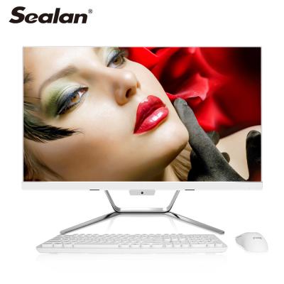 China 23.8 Inch All in One PC Desktop 1920x1080 Core i3 i5 i7 8GB RAM 480GB SSD for sale
