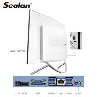 China 27 inch Curved Screen All in One Desktop Computer Intel Core i5 i7 i9 8GB 16GB RAM 240GB 480GB SSD for sale