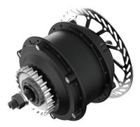 China Hub Motor Gearbox With Electronic 3-Speed Shifting For OEM E-Bikes for sale