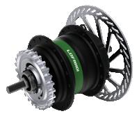China 5 Speed Internal Gear Hub With Smart Electronic Shifting For E-Bikes for sale