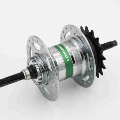 China Rim Brake 3 Speed Internal Gear Hub 189.5mm Manual Commuter Bike for sale