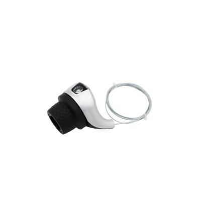 China 3 Speed Twist Shifter 22.2 Mm Stainless Steel Bicycle Twist Grip Shifter for sale