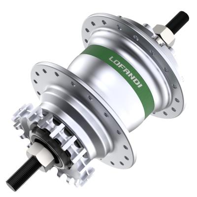 China LG-N7001-2D Belt Drive Automatic 2-Speed Internal Gear Hub for sale