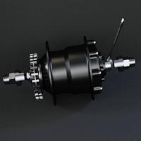China Electronic 3-Speed Internal Gear Hub For Shared E-Bike Fleets for sale