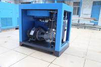 China Small Size Electric Screw Compressor Variable Speed Drive Oil Lubricated 8bar 10bar for sale