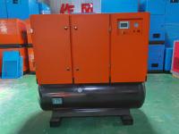 China 15KW Variable Speed Screw Type Air Compressor Tank Mounted Low Noise for sale