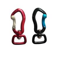 China Heavy Duty Swivel Carabiner Keychain Hanging Connect Hook for sale